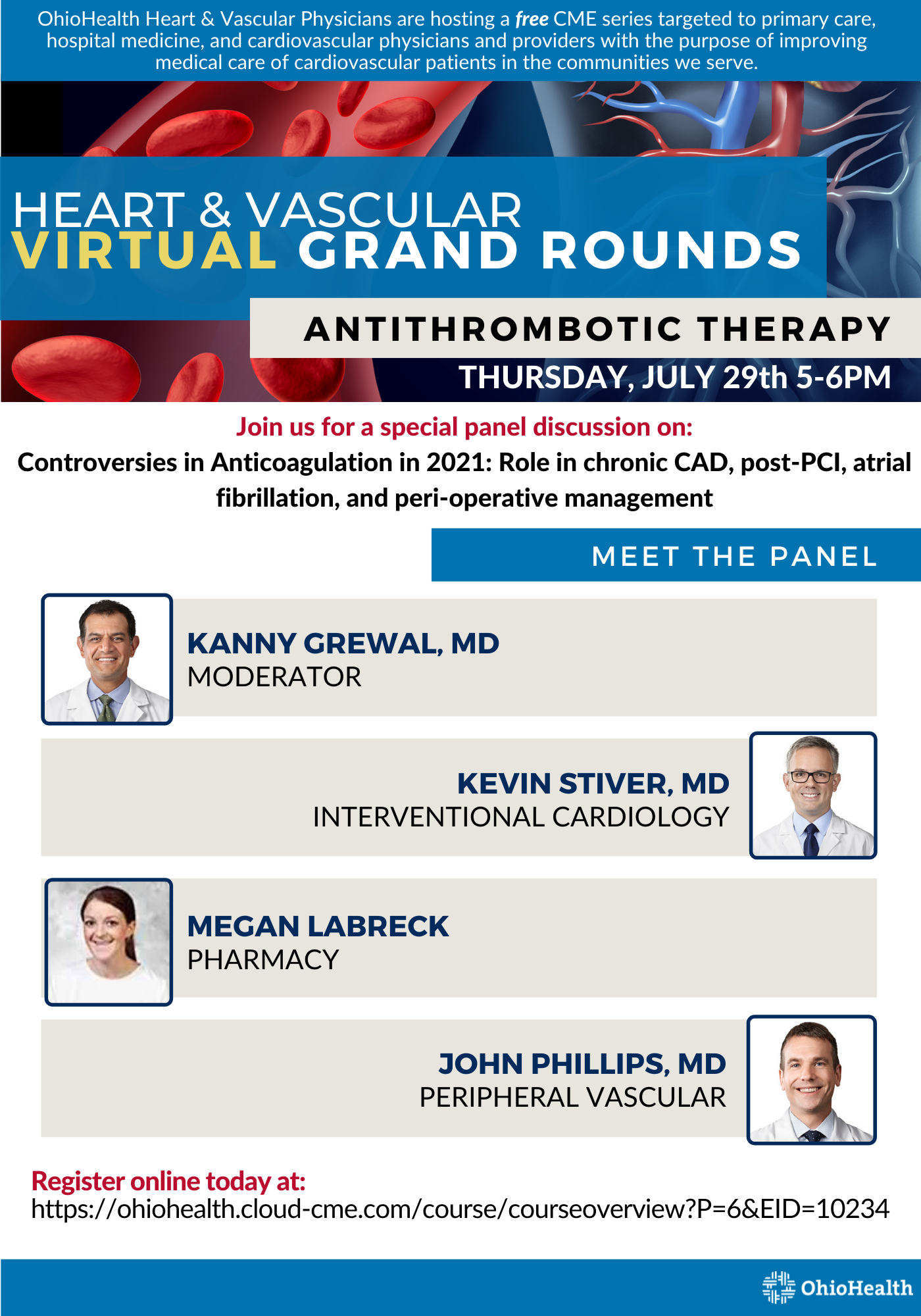 OH Heart & Vascular Virtual Grand Rounds 2021-2022: Controversies in ...